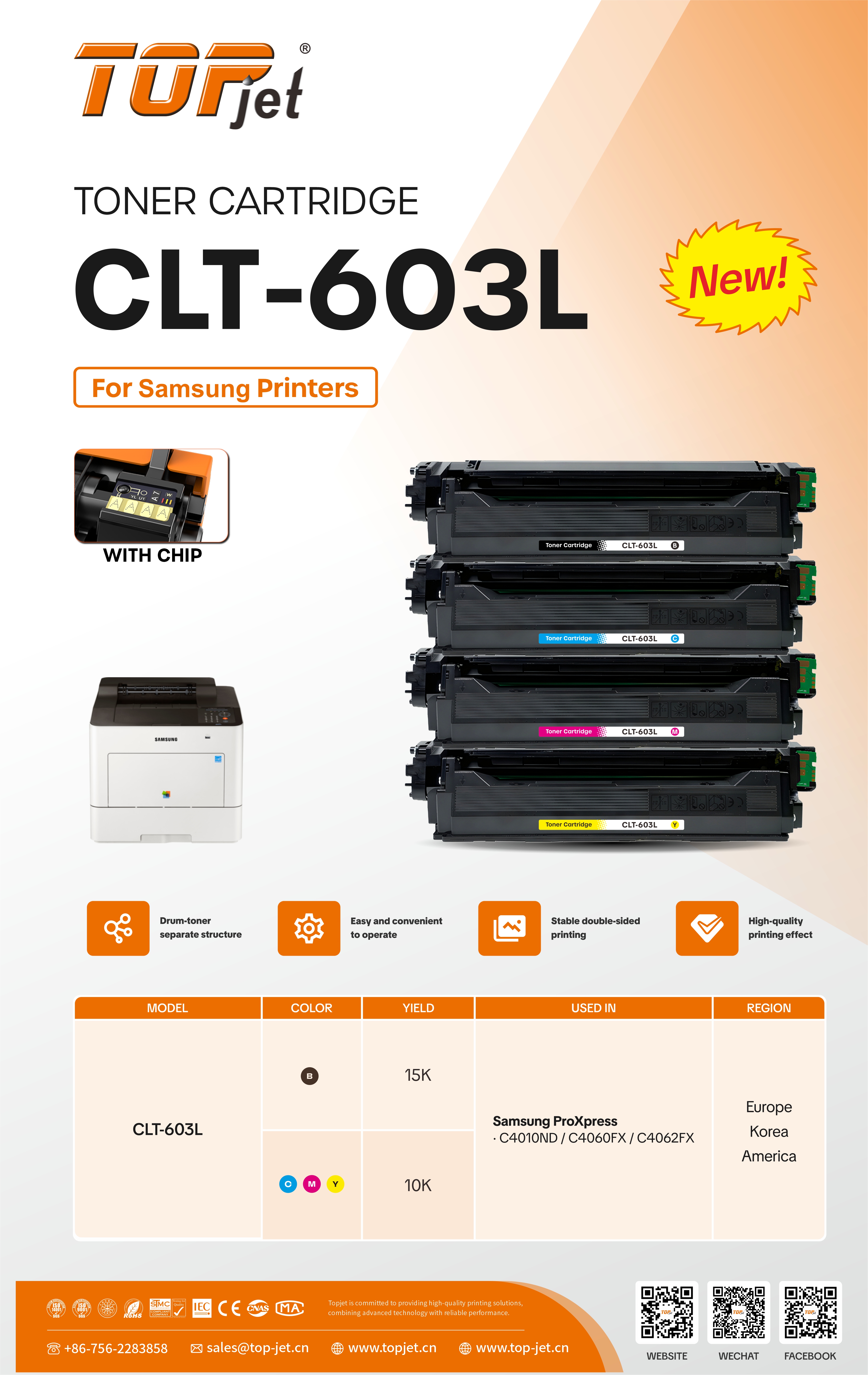 New Product Launch: CLT-603L Toner Cartridge — High-Performance ...